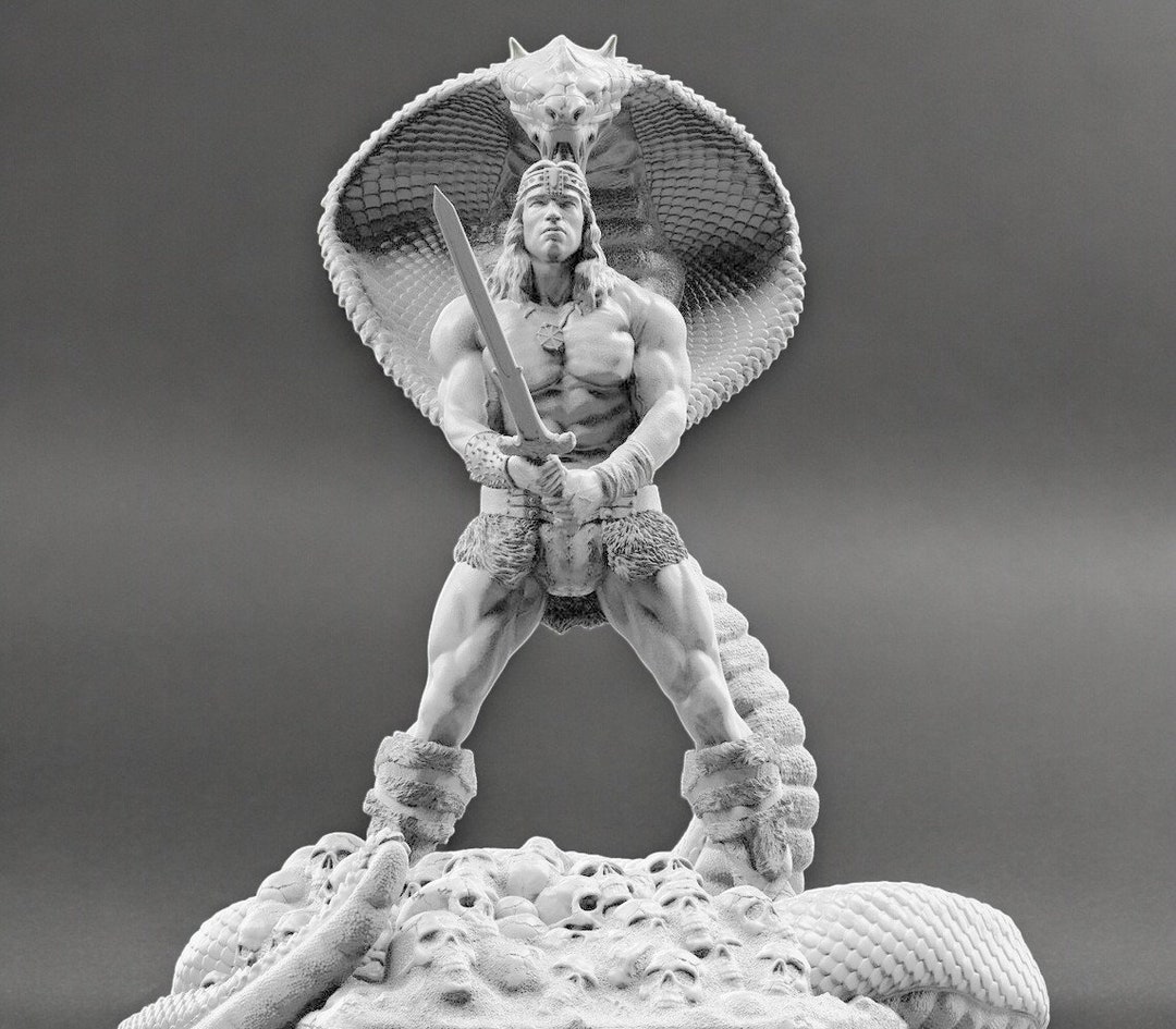 Conan STL, Conan 3D Model for 3D Print, Conan Miniature1 - Etsy