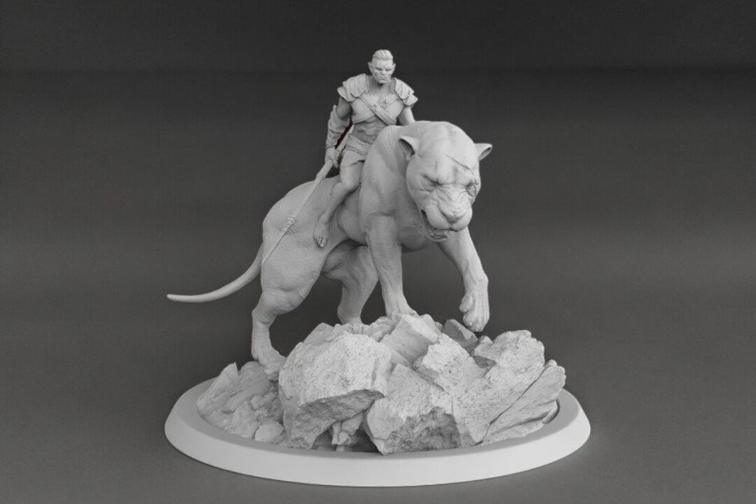 Mounted Orc STL, Mounted Orc 3D Model for 3D Print, Mounted Orc ...