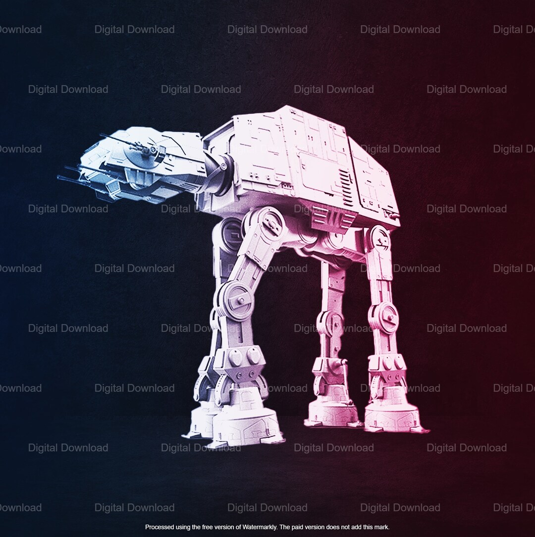 Star Wars STL, at at Walker STL, at at Walker 3D Model for 3D Print - Etsy