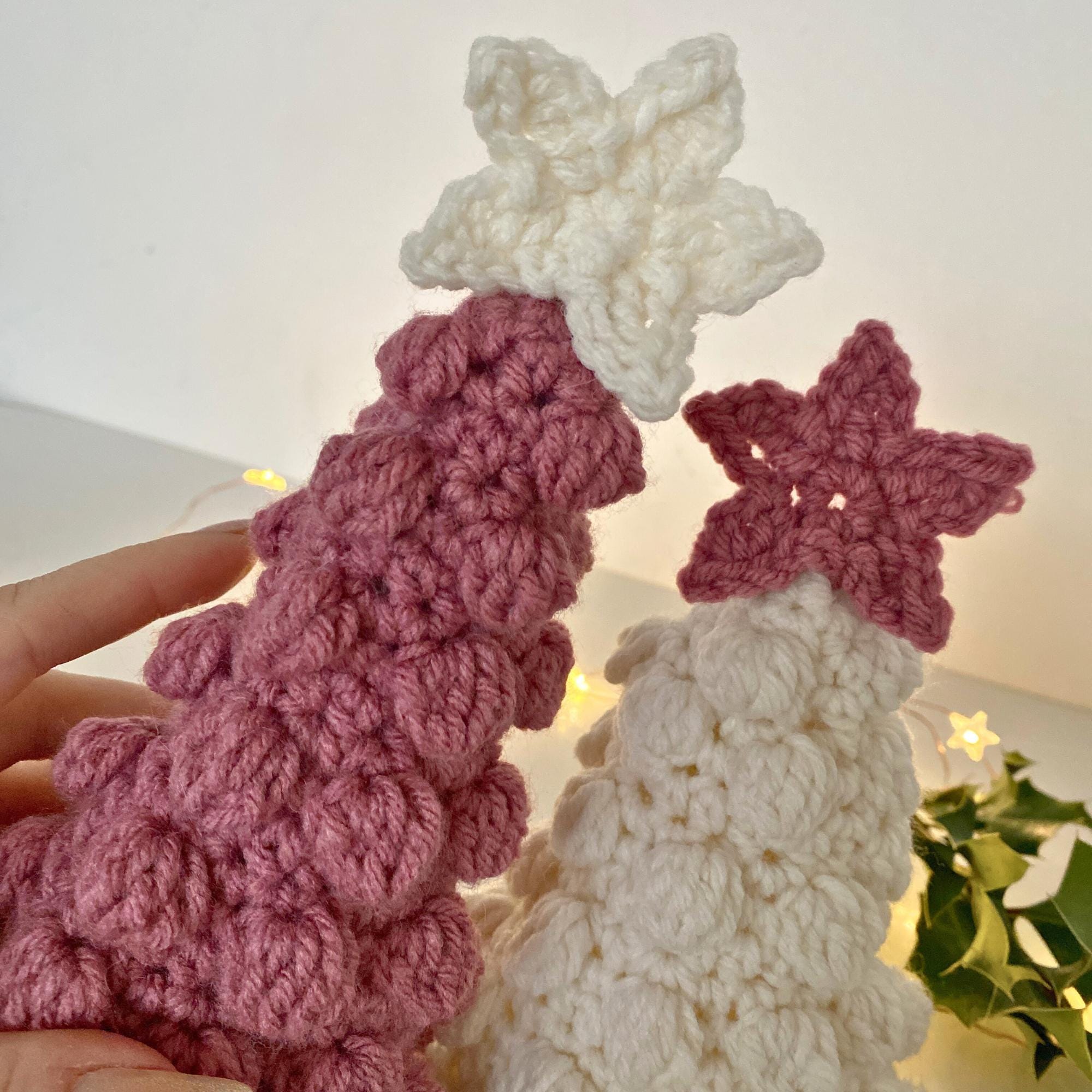 Christmas Bobble Tree Crochet Pattern, Christmas Home Decoration ...