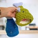 No Sew Amigurumi Fish Crochet Pattern Fidget Toy Flipping Fish Flip the ...