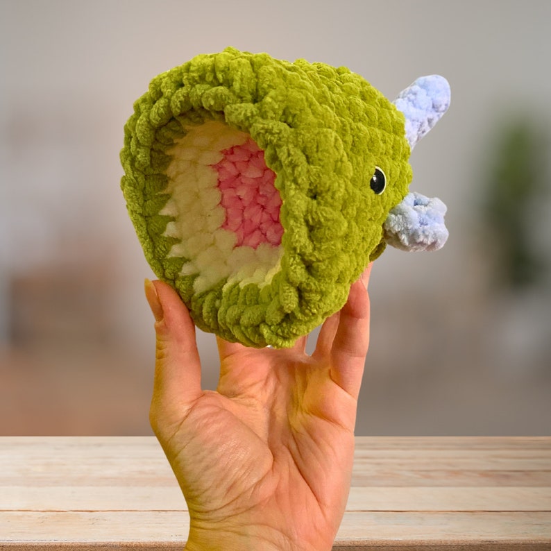 No Sew Amigurumi Fish Crochet Pattern Fidget Toy Flipping Fish Flip the ...