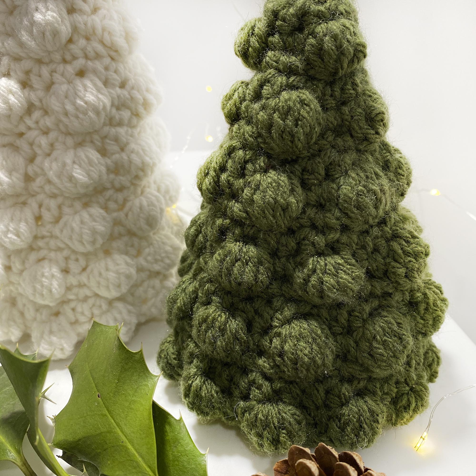 Christmas Bobble Tree Crochet Pattern, Christmas Decoration, Crochet ...