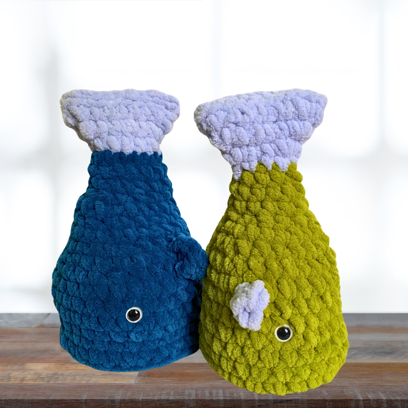 No Sew Crochet Pattern Fidget Toy Flipping Whale Flip the Fish Crochet ...