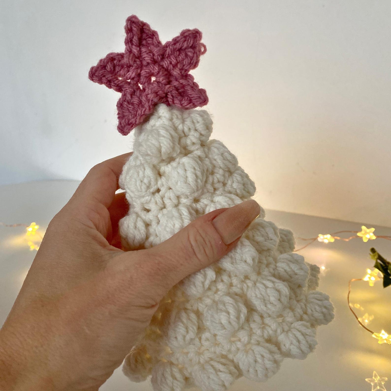 Christmas Bobble Tree Crochet Pattern, Christmas Home Decoration ...