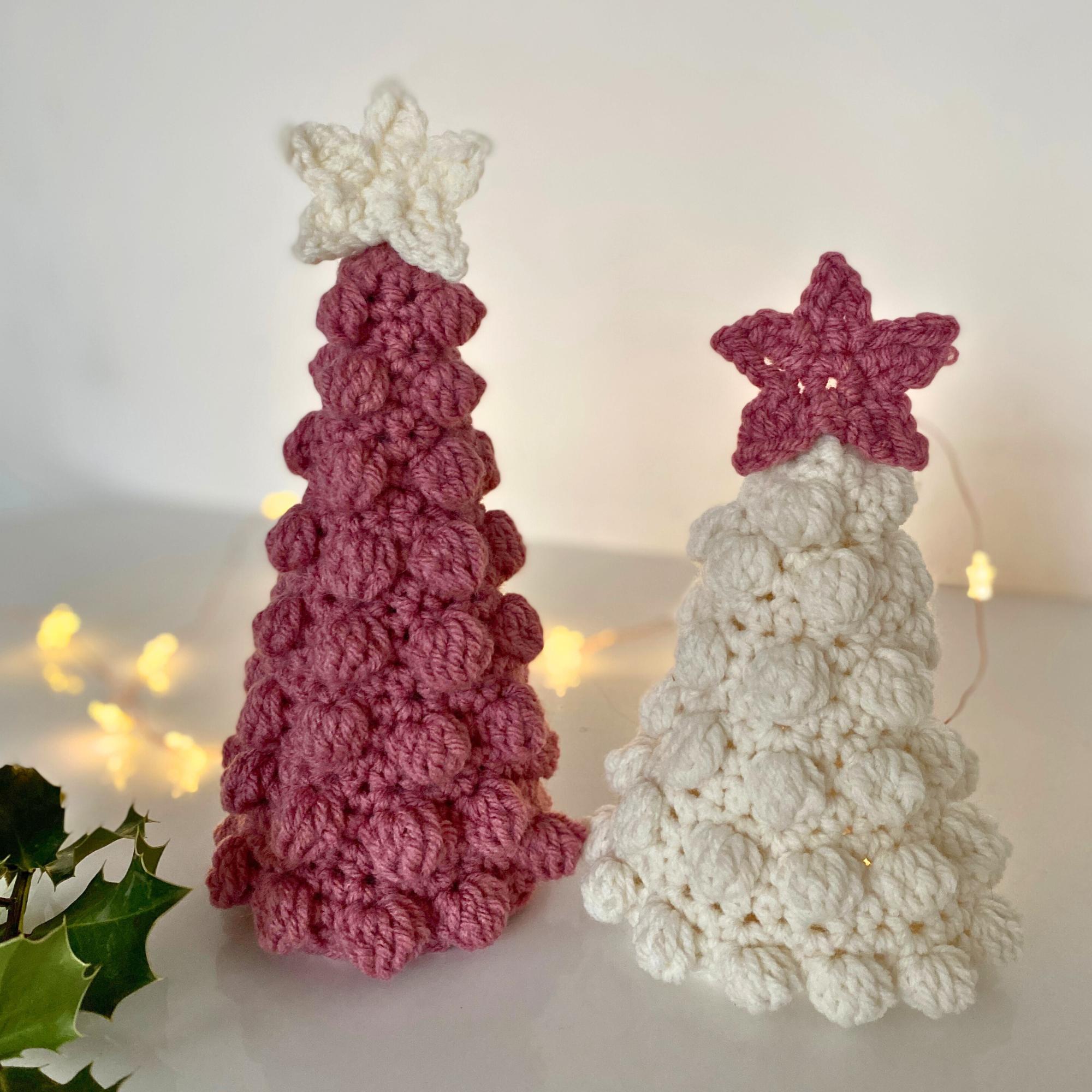 Christmas Bobble Tree Crochet Pattern, Christmas Home Decoration ...