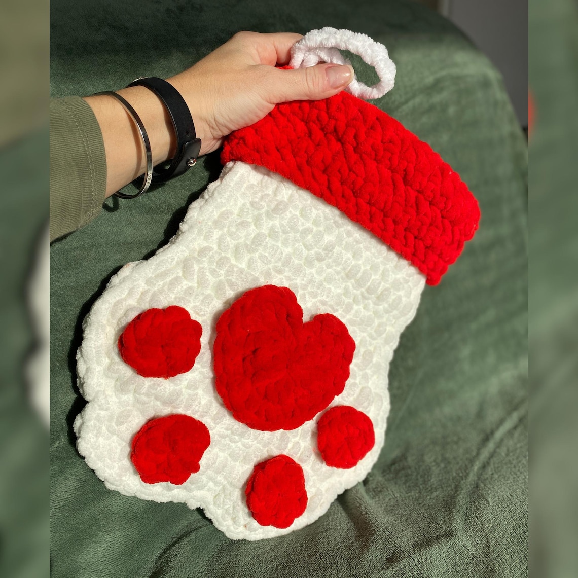 Christmas Pet Stocking Crochet Pattern, Christmas Dog Stocking ...