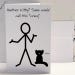 New Cat Greeting Card New Pet Greeting Card New Cat Card New Kitten ...
