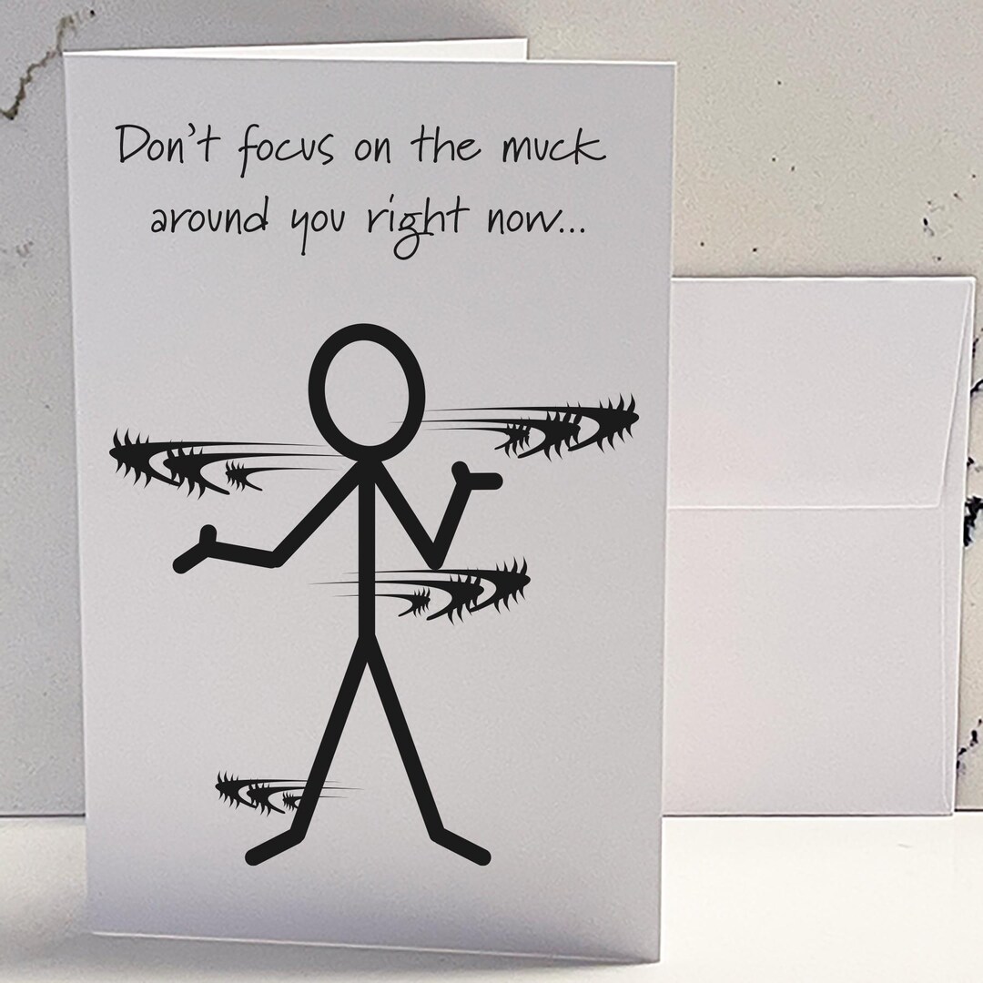 Funny Encouragement Card - Snarky Encouragement Card - Sarcastically ...