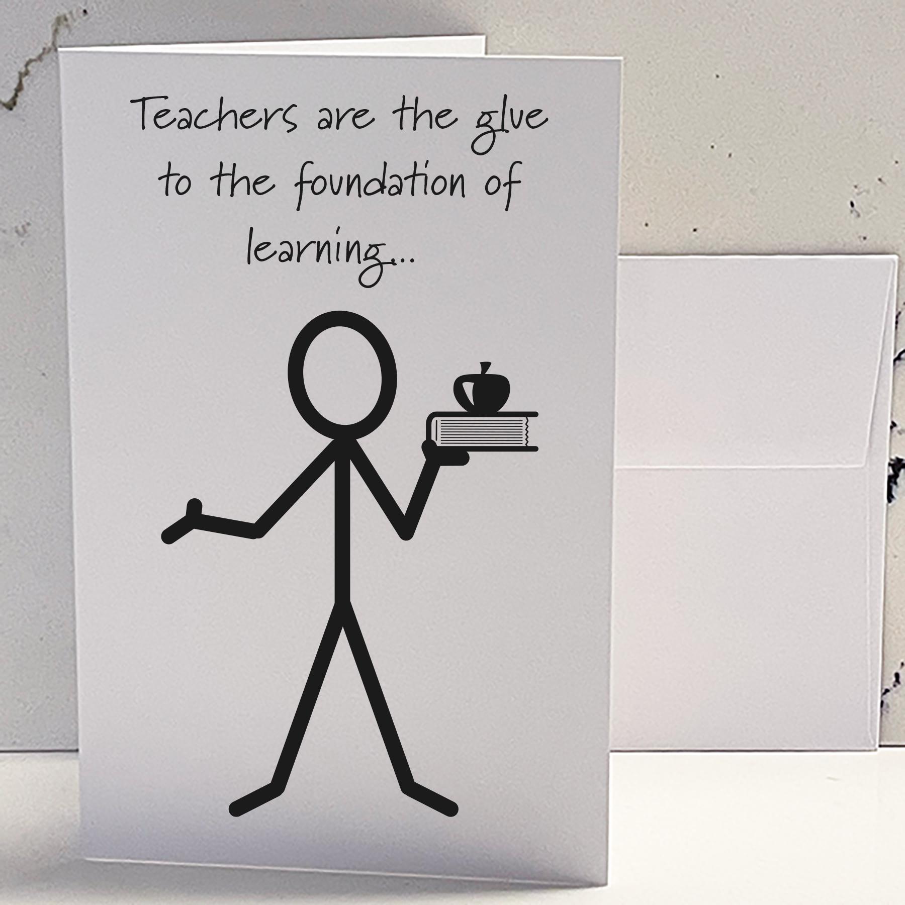 Funny Teacher Card - Back to School Card - Teacher Appreciation Card - Etsy