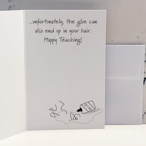 Funny Teacher Card Back to School Card Teacher Appreciation Card - Etsy