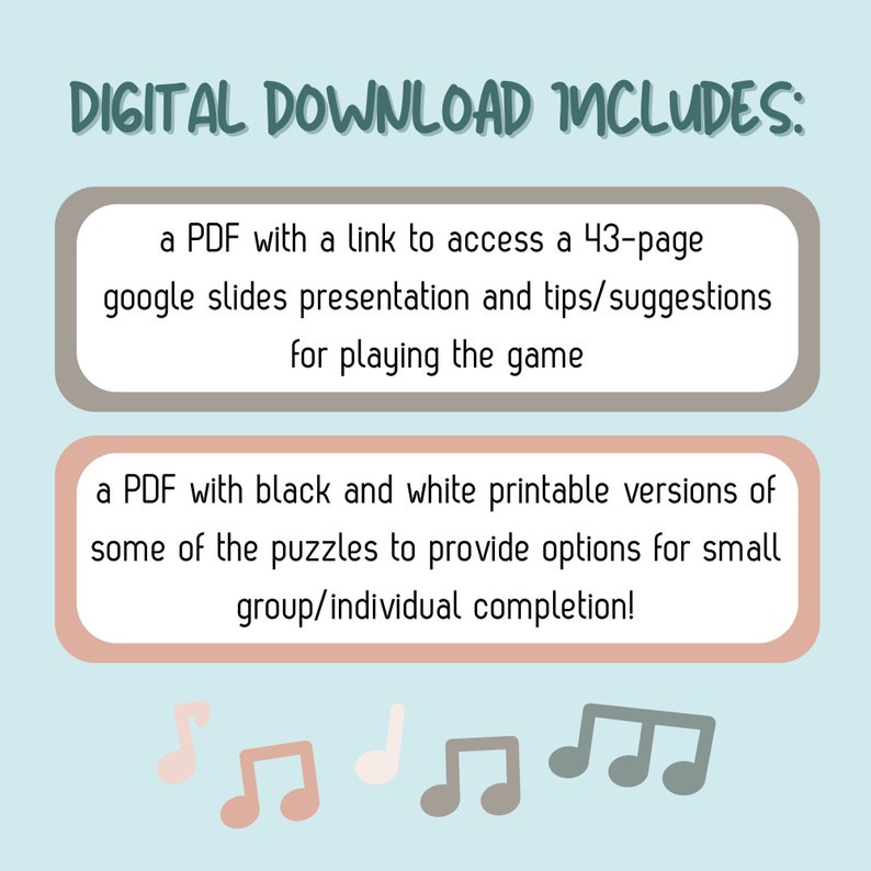 Digital Music Escape Room Elementary Music Classroom Activity, Music ...