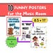 Funny Printable Posters for the Music Room | Elementary General Music ...