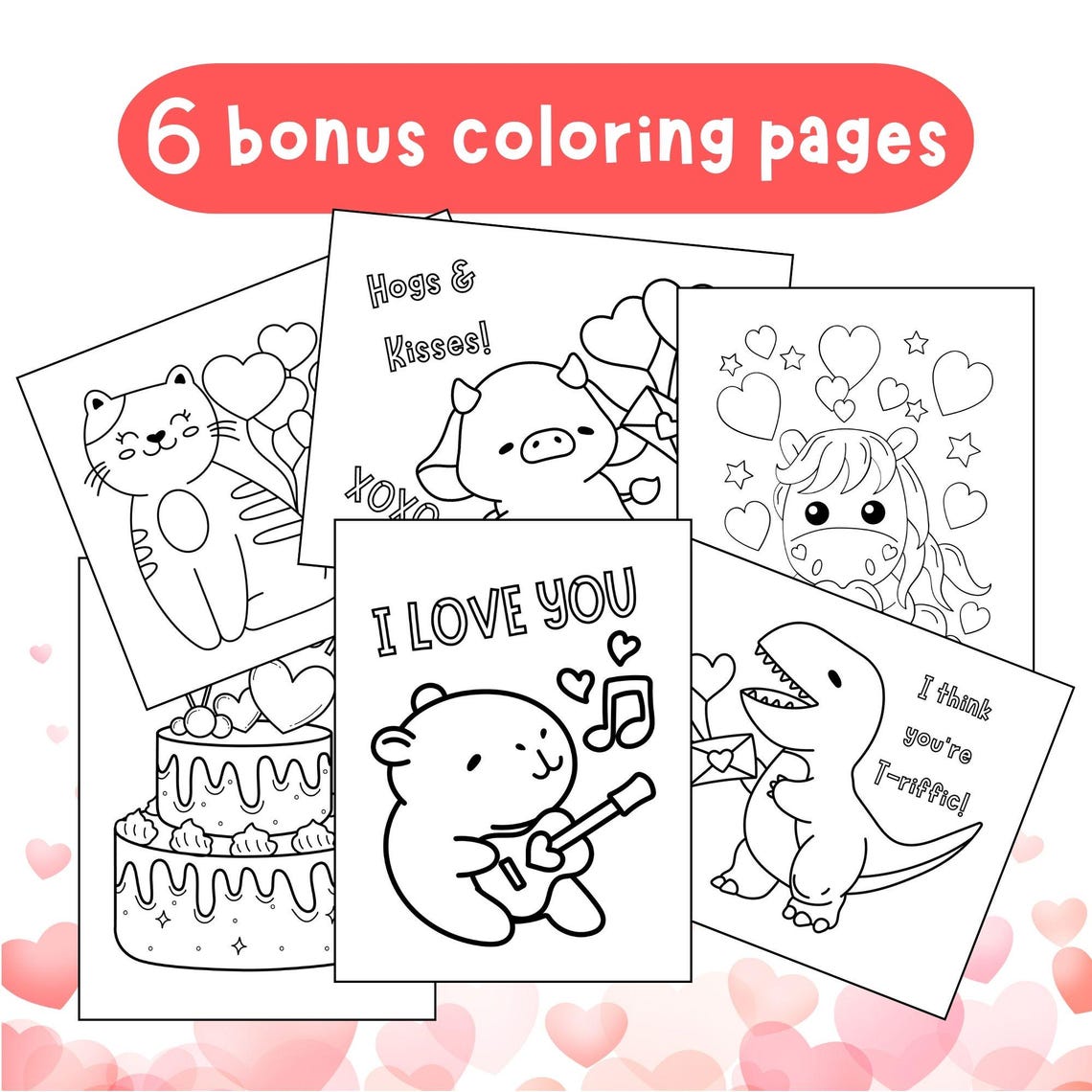 Valentines Day Toddler Busy Book Pre K Quiet Book | Printable Busy Book ...