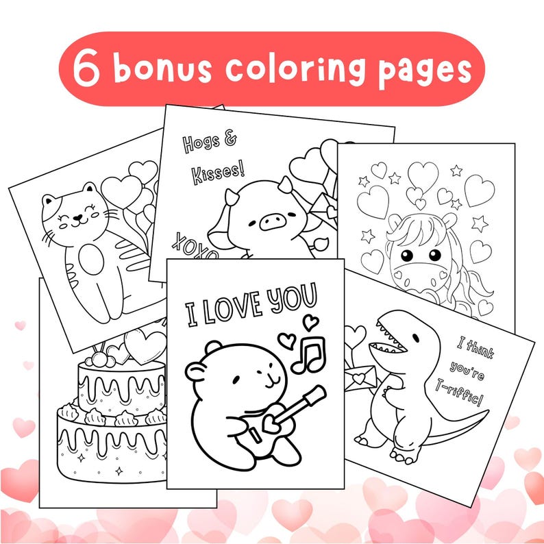 Valentines Day Toddler Busy Book Pre K Quiet Book | Printable Busy Book ...