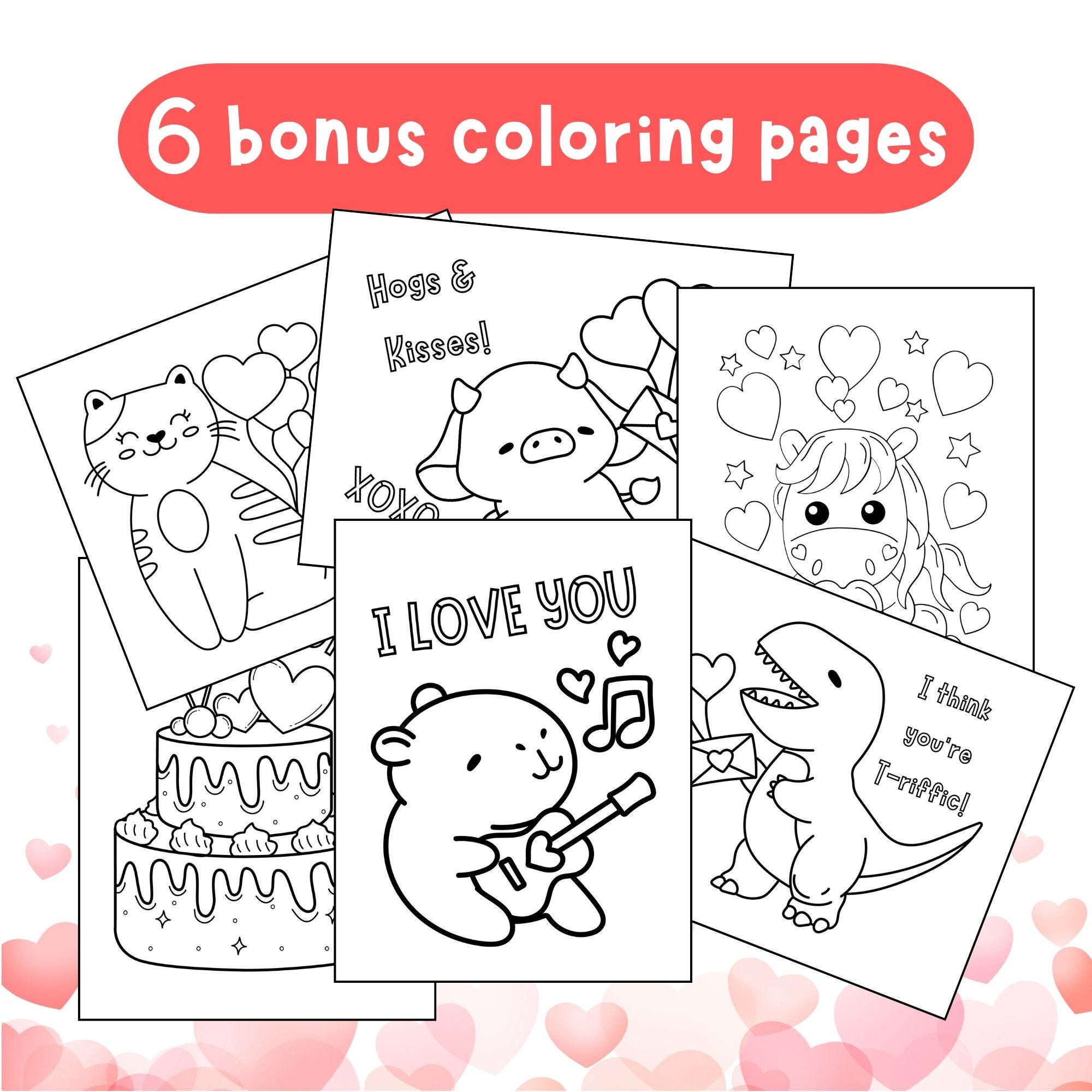 Valentines Day Toddler Busy Book Pre K Quiet Book | Printable Busy Book ...