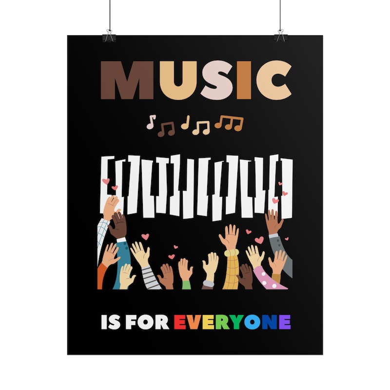 Music Classroom Poster - Etsy Canada