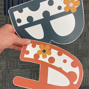 Boho Bulletin Board Letters for Classroom | Printable Letters for ...