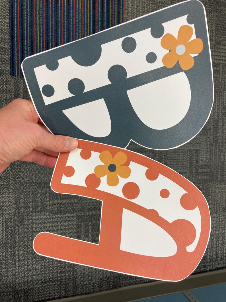 Boho Bulletin Board Letters for Classroom | Printable Letters for ...