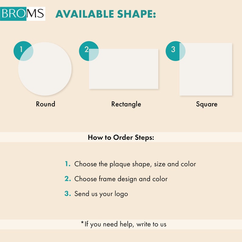 Luxurious Round Logo 3D Sign Custom Acrylic Business Office Storefront ...