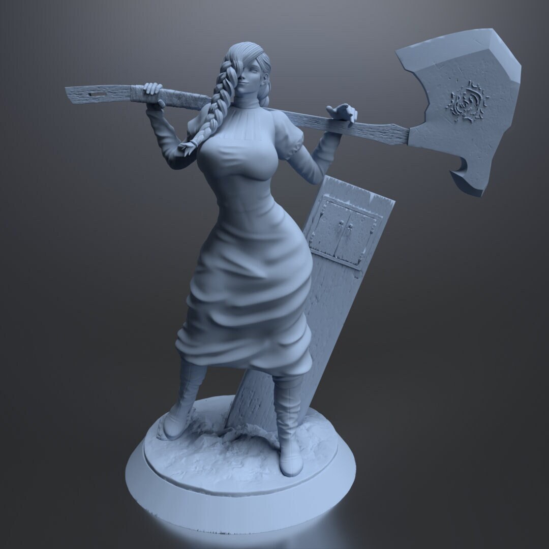 Mei Mei Figurine Jujutsu Kaisen 3D Printed Model Ready for Priming and ...