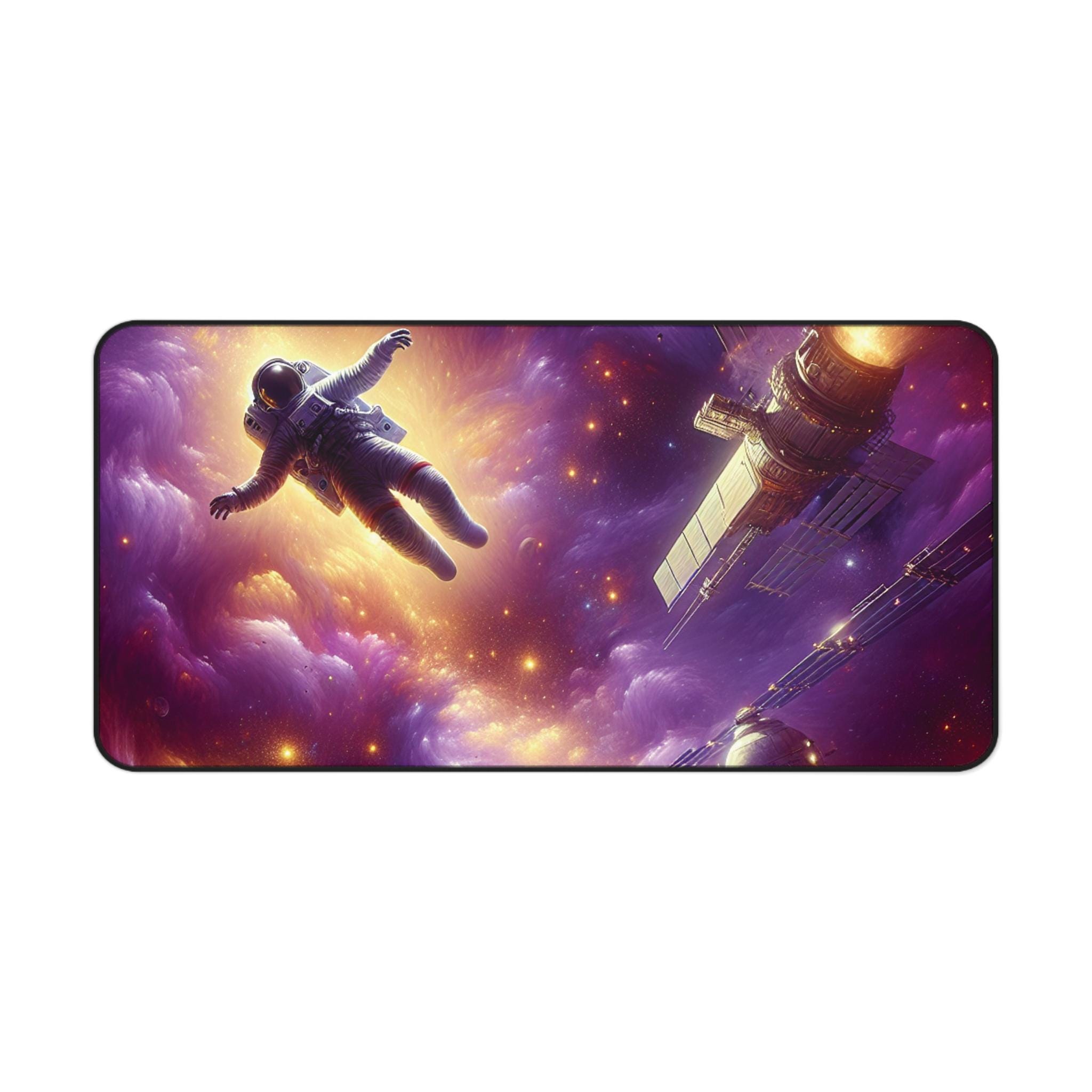 Interstellar Desk Mat, Space Galaxy Mousepad, Nebula Office Accessories ...