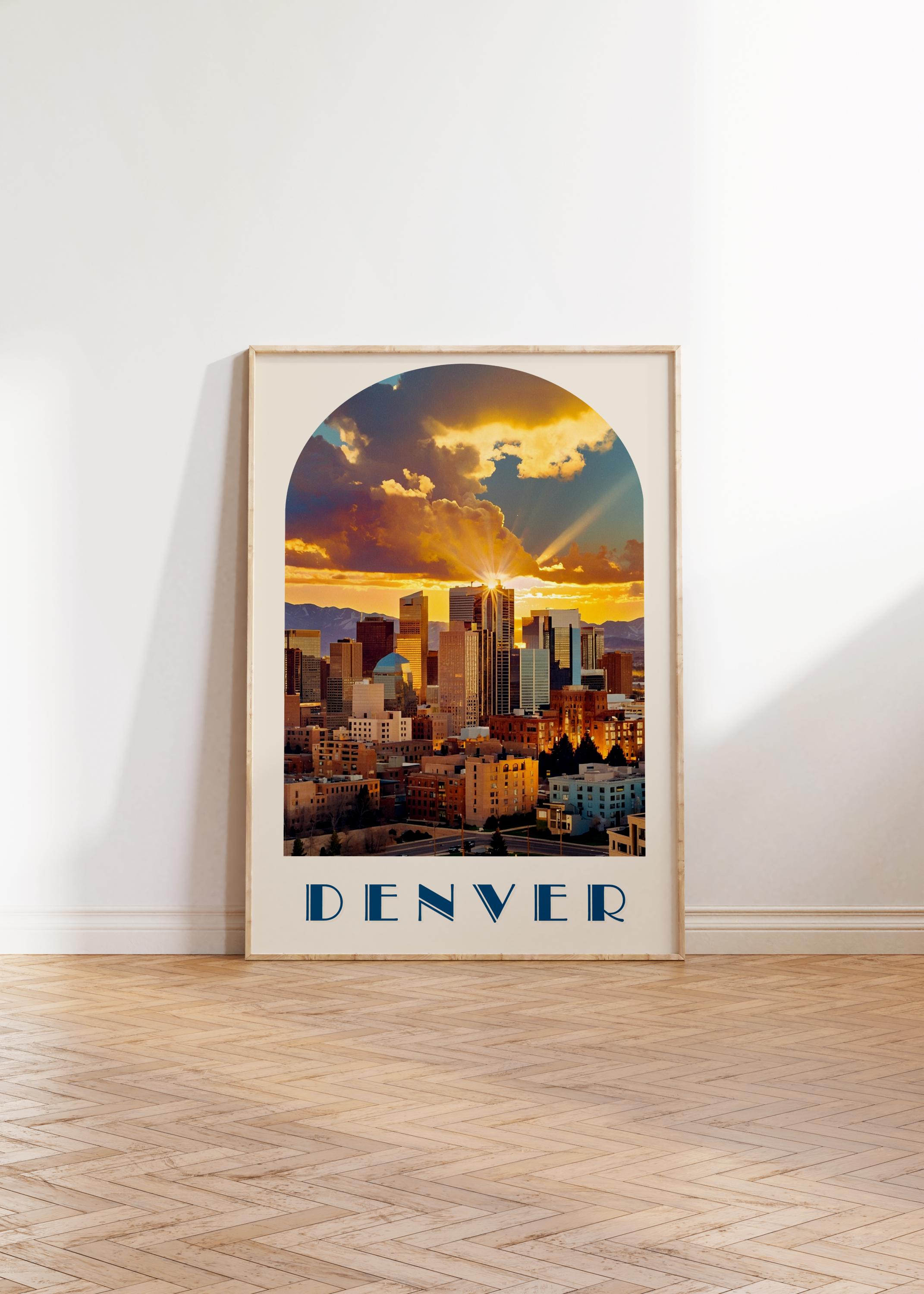 Denver Print, Colorado Print, Denver Poster, Denver Art, Denver Photo ...