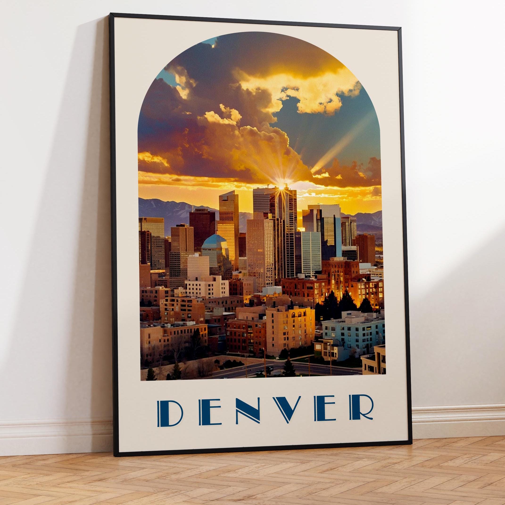 Denver Print, Colorado Print, Denver Poster, Denver Art, Denver Photo ...