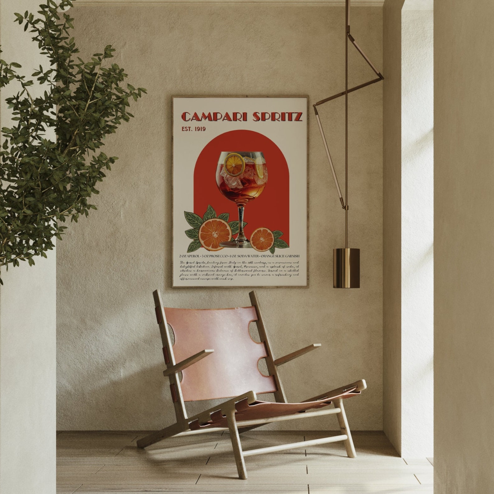 Campari Spritz Print, Campari Spritz Poster, Campari Poster, Campari ...