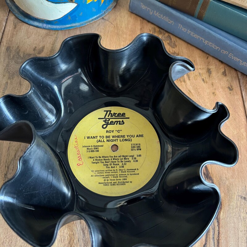 Record Bowls - Etsy