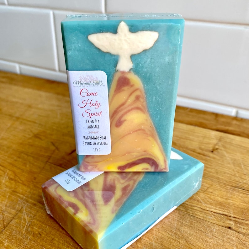 Come Holy Spirit - Artisan Soap- Green Tea Fragrance, Christian ...