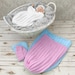 Knitting Pattern - Baby Cocoon - Papoose - Sleep Sack - Swaddling - Hat ...
