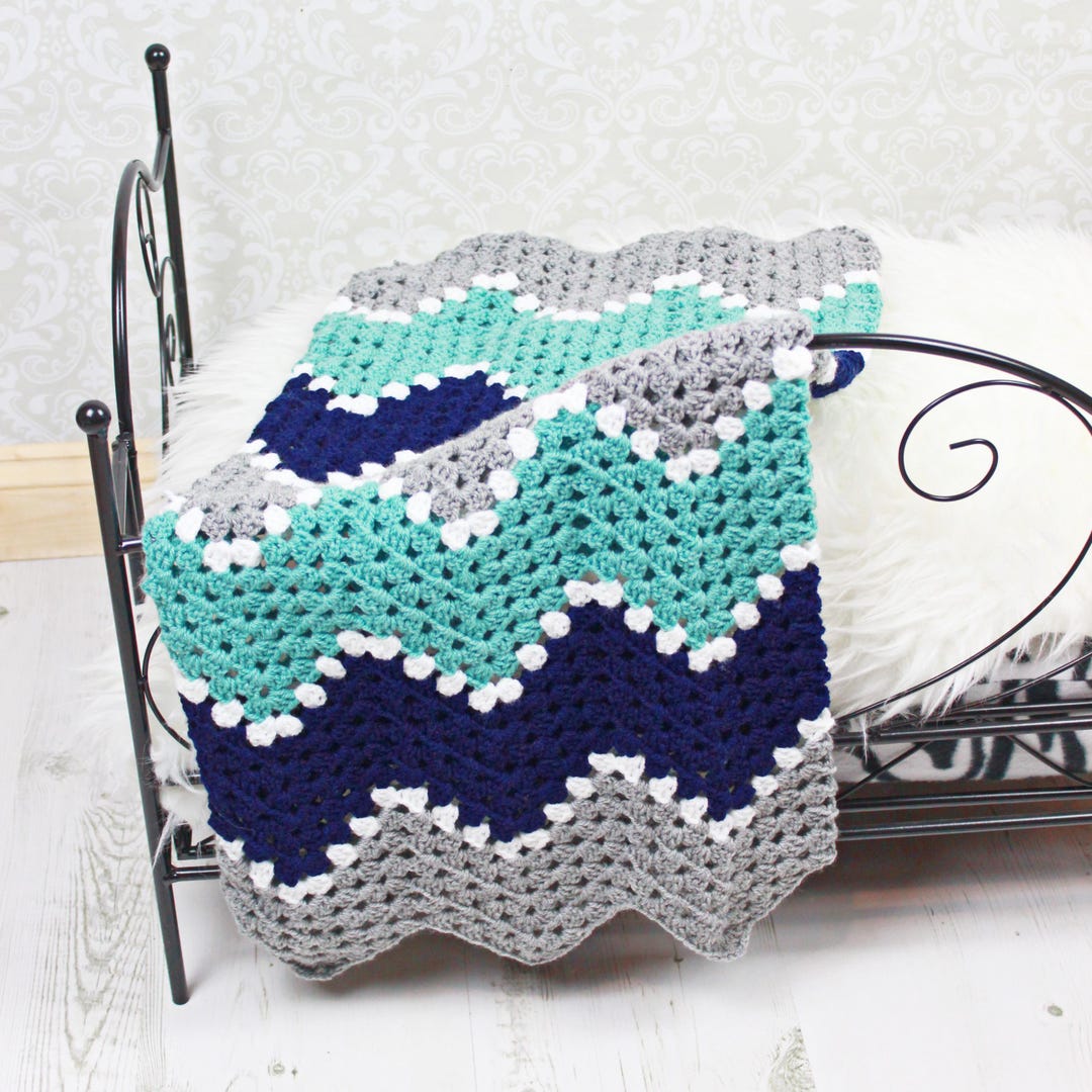 Crochet Pattern -crocheted Blanket Pattern - Baby Pattern - Baby ...