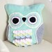 CROCHET PATTERN for Owl Cushion Pillow Owl Pyjama Case - Etsy