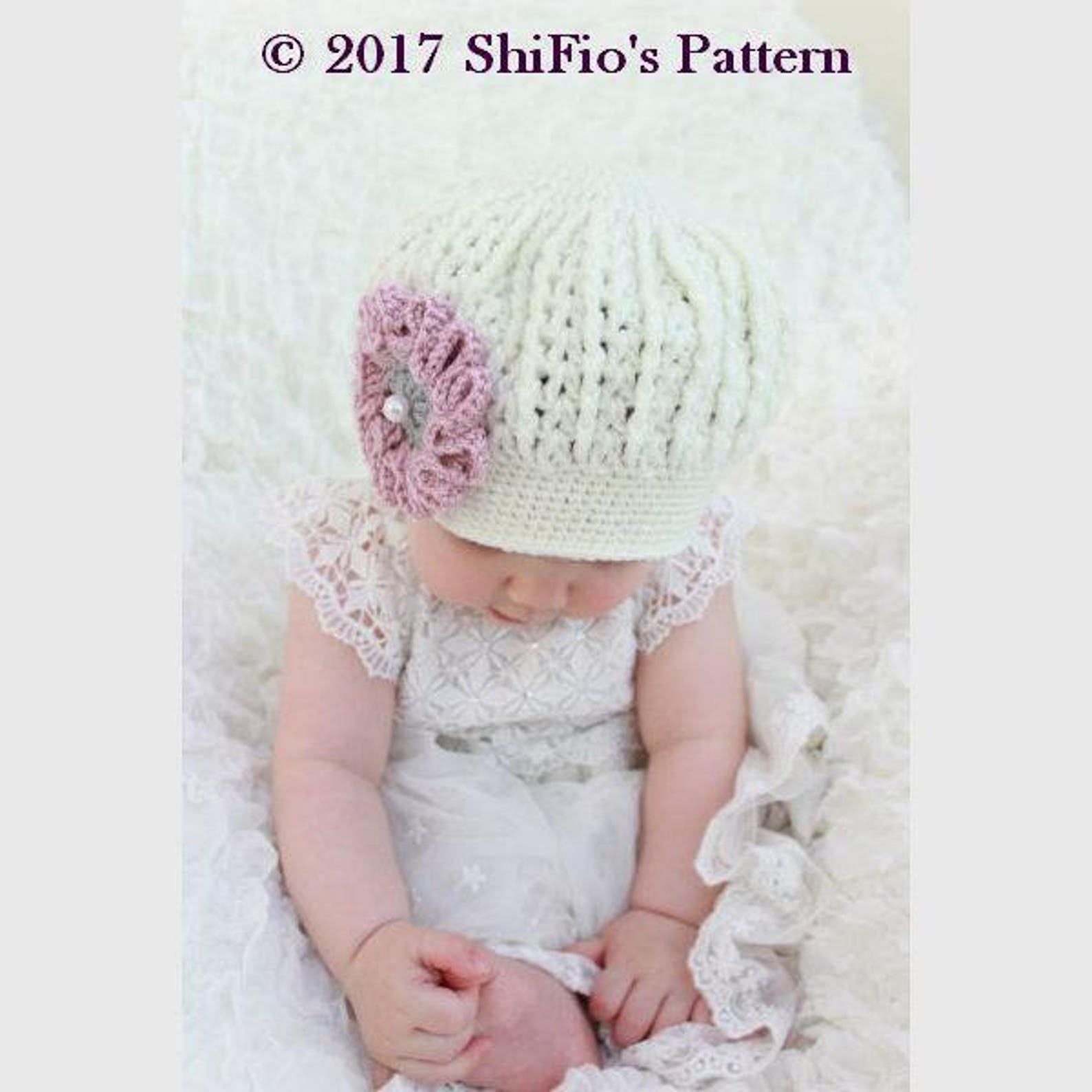 CROCHET PATTERN for "sarah" Beanie Crochet Pattern in 4 Sizes Baby ...