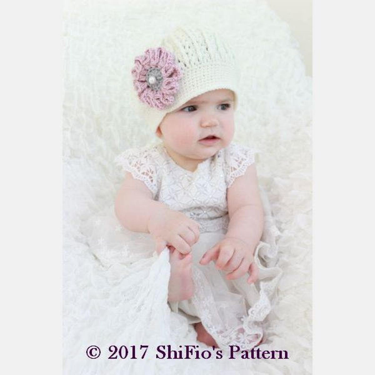 CROCHET PATTERN for "sarah" Beanie Crochet Pattern in 4 Sizes Baby ...