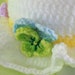 Crochet Pattern for Flower Easter Bonnet Hat in 5 Sizes, Preemie ...