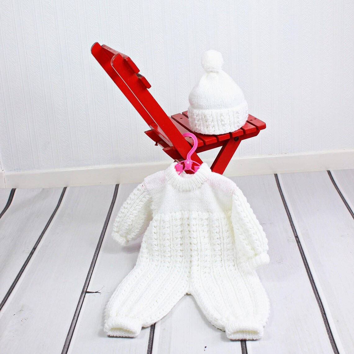Knitting Pattern - Baby Pram Suit - Baby Hat Knitting Pattern - Boy ...