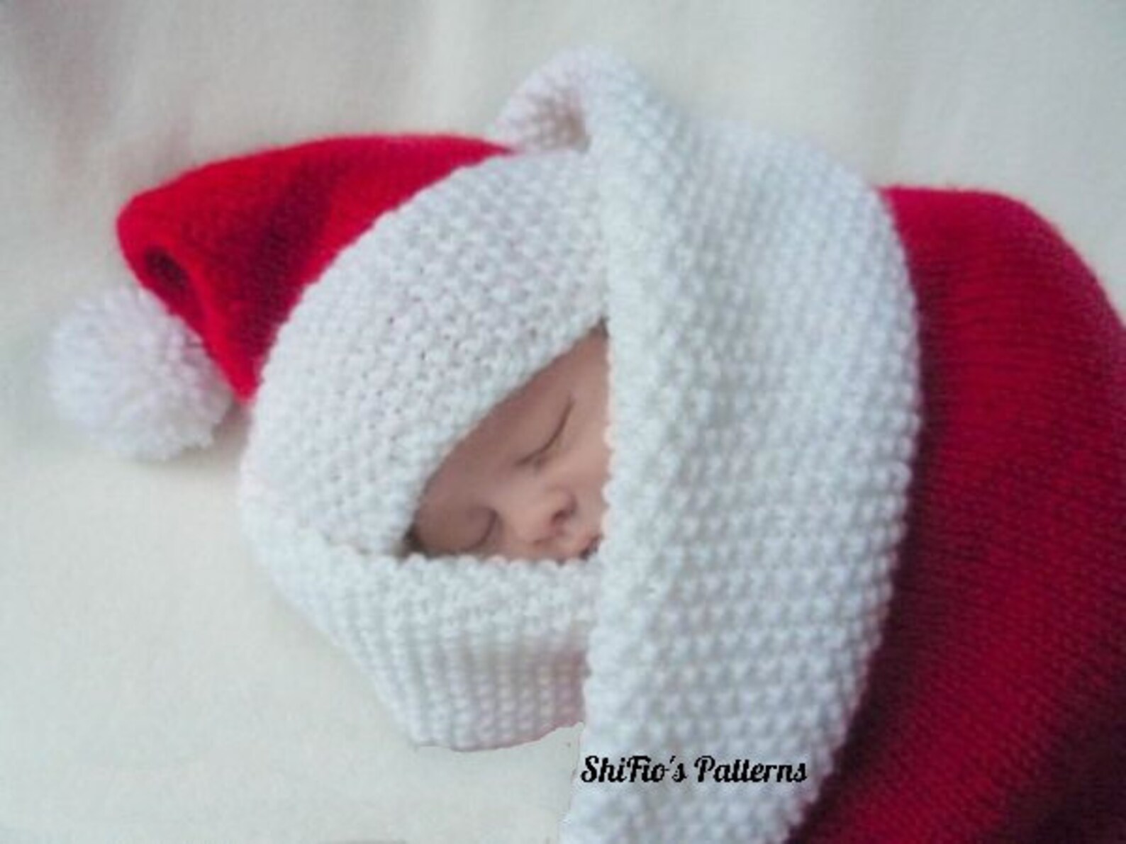 Knitting Pattern Baby Stocking Papoose Cocoon Hat 3 - Etsy