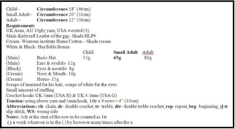 Crochet Pattern Highland Cow Highland Coo Hat Beanie - Etsy