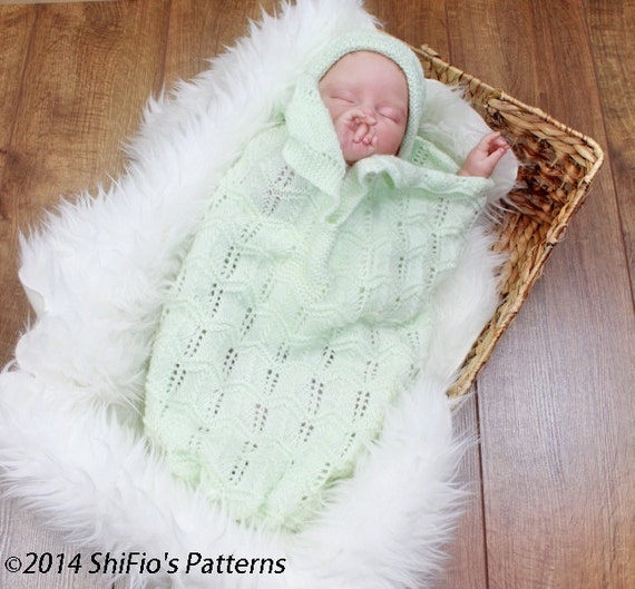 KNITTING PATTERN For Baby Cocoon cocoon knitting pattern | Etsy