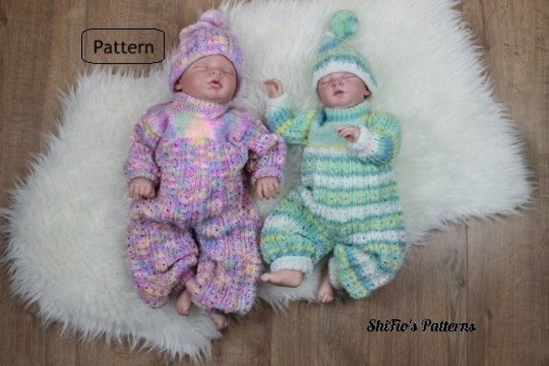 Knitting Pattern Baby Pram Suit Baby Hat Knitting Pattern - Etsy