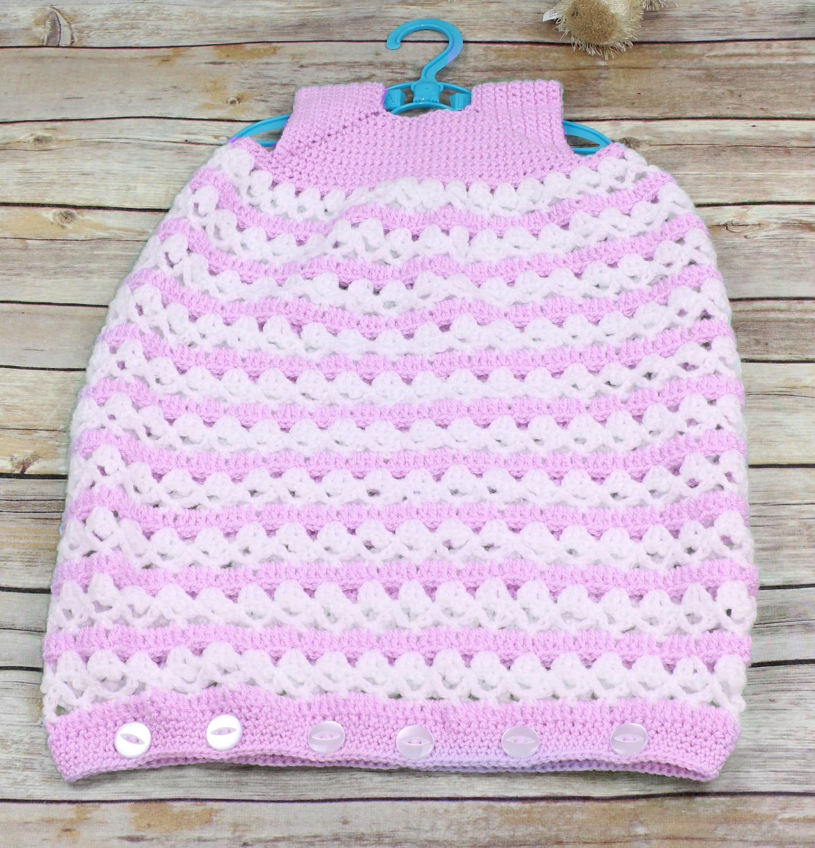 Crochet Pattern Baby Sleeping Bag - Baby Cocoon Pattern - Crocheted ...