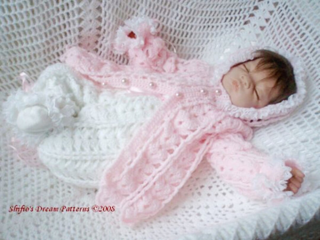 Crochet Pattern for Hooded Baby Jacket, Pants, Baby Crochet Pattern ...