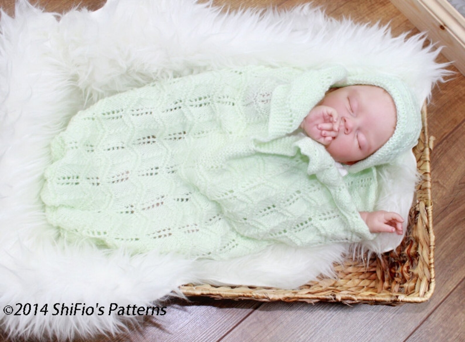 KNITTING PATTERN for Baby Cocoon Cocoon Knitting Pattern Baby Hat ...