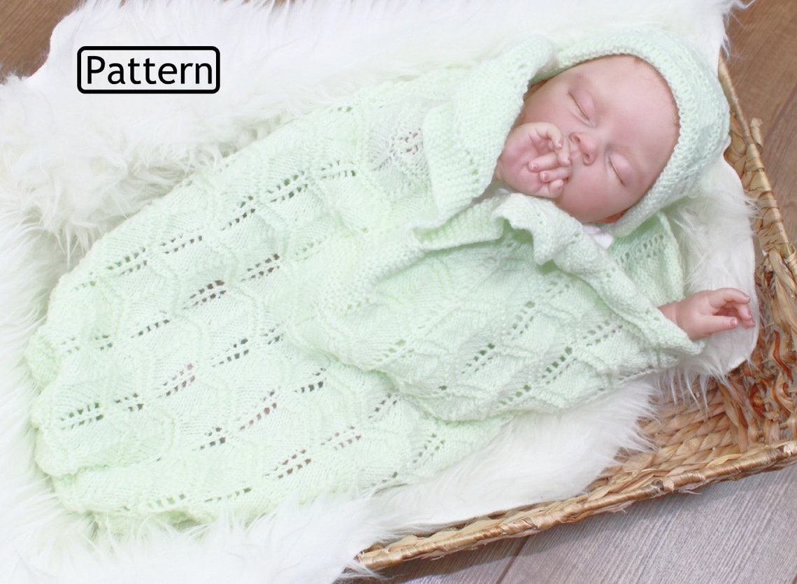 KNITTING PATTERN for Baby Cocoon Cocoon Knitting Pattern - Etsy