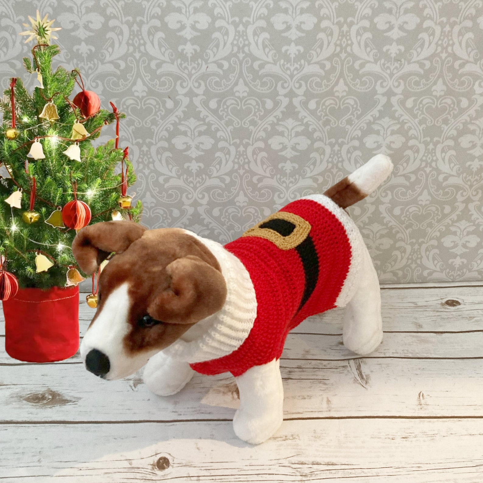 Crochet Pattern - Crochet Dog Sweater Pattern - Christmas Crochet ...