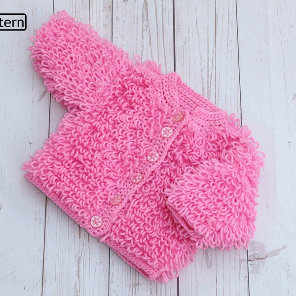 Crochet Cardigan - Etsy