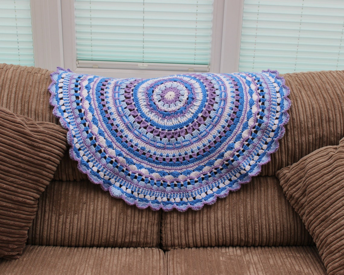 Crochet Pattern Mandala Mandala Rug Mandala Crochet | Etsy