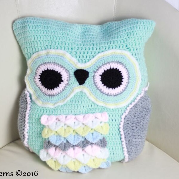 Owl Pillow Pattern - Etsy